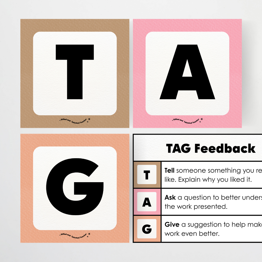 TAG Peer Feedback - Farmers Market Classroom Decor | Teacher Resources