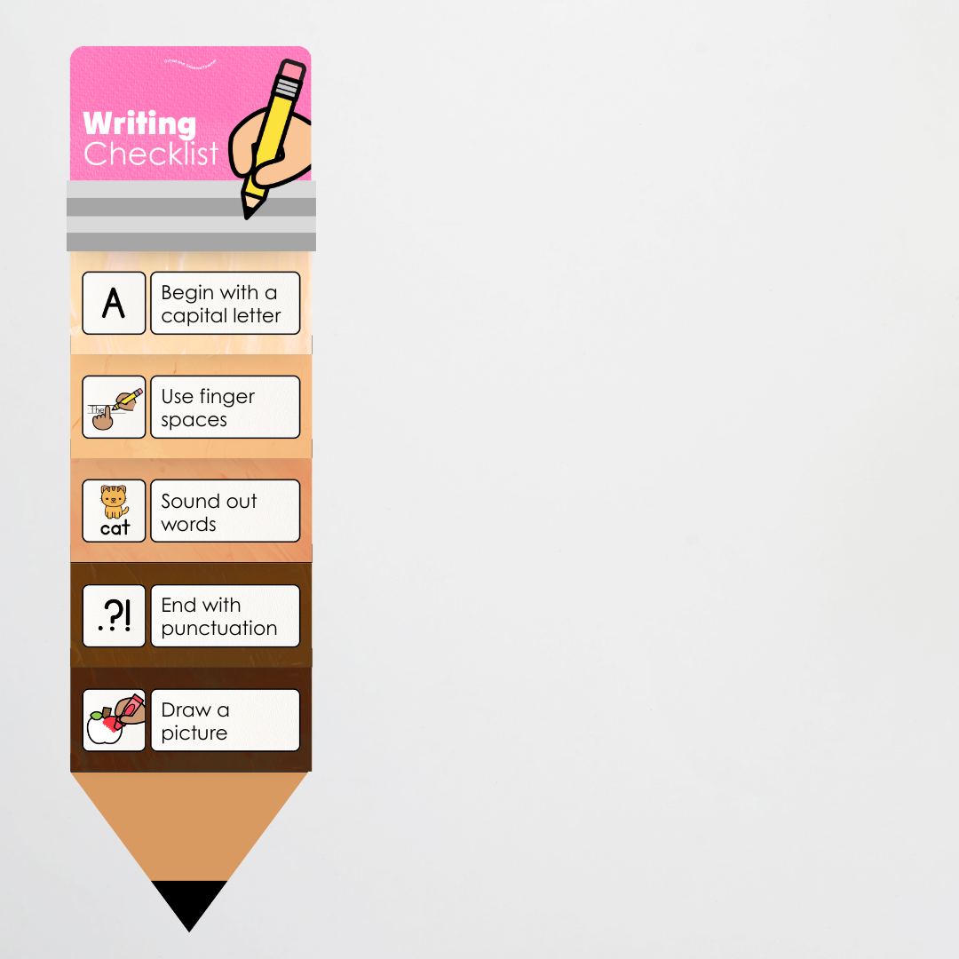 The Writing Checklist Wall Display - Neutral Classroom Decor | Gifted ...