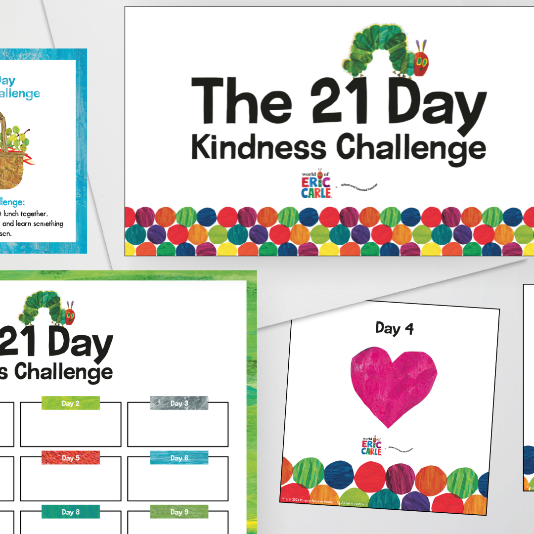 The Kindness Challenge - The Very Hungry Caterpillar™ | Gifted and ...