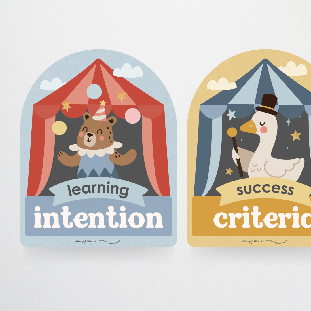 Visible Learning Classroom Resource - Little Circus Classroom Decor