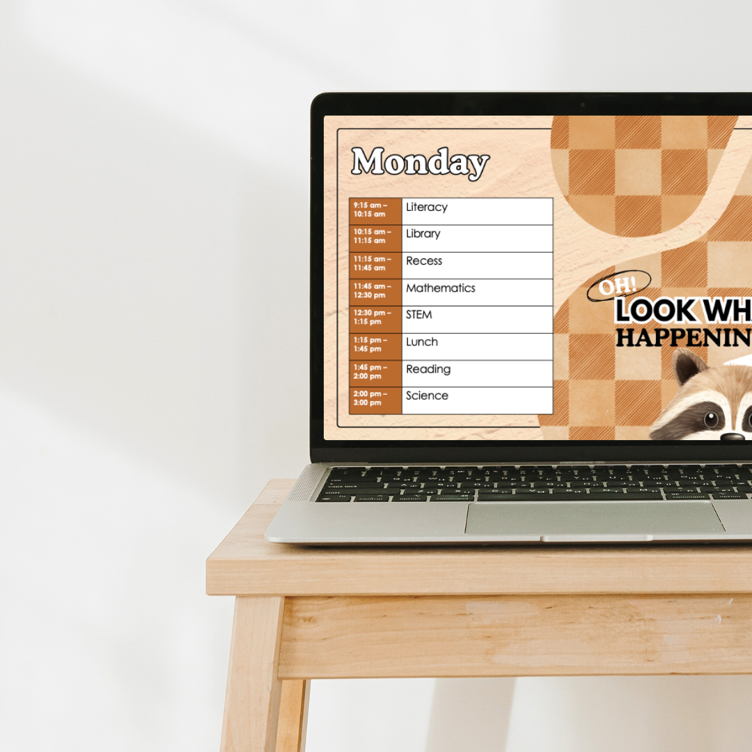 Digital Slides - Woodland Classroom Decor | Gifted and Talented Teacher ...