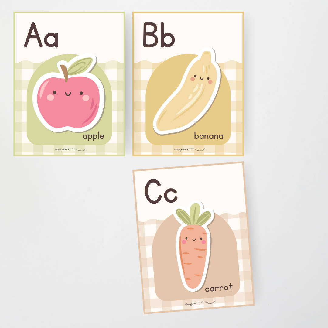 Alphabet Posters - Farmers Market Classroom Decor | Teacher Resources