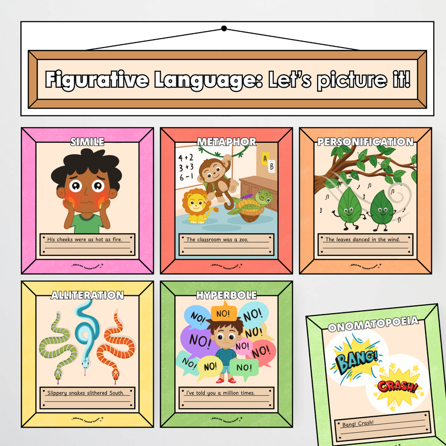 Let’s Be Honest About Teaching Figurative Language | Gifted and ...