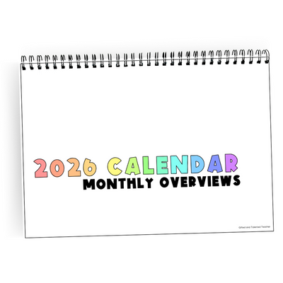 Calendars | Gifted and Talented Teacher - Teacher Resources & Classroom ...