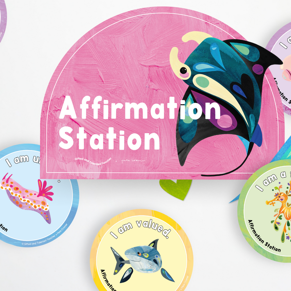 Pete Cromer: Affirmation Station - Sea Life Classroom Decor