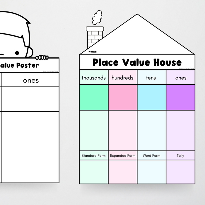 Place Value 'Make Your Own' | Posters and Craft | Gifted and Talented ...