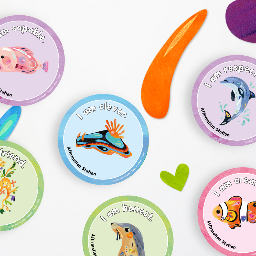 Pete Cromer: Affirmation Station - Sea Life Classroom Decor