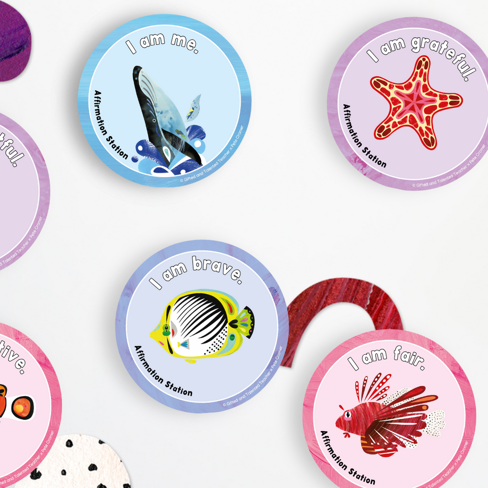 Pete Cromer: Affirmation Station - Sea Life Classroom Decor