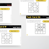 Mathematics Puzzles: Magic Squares | Gifted and Talented Teacher ...