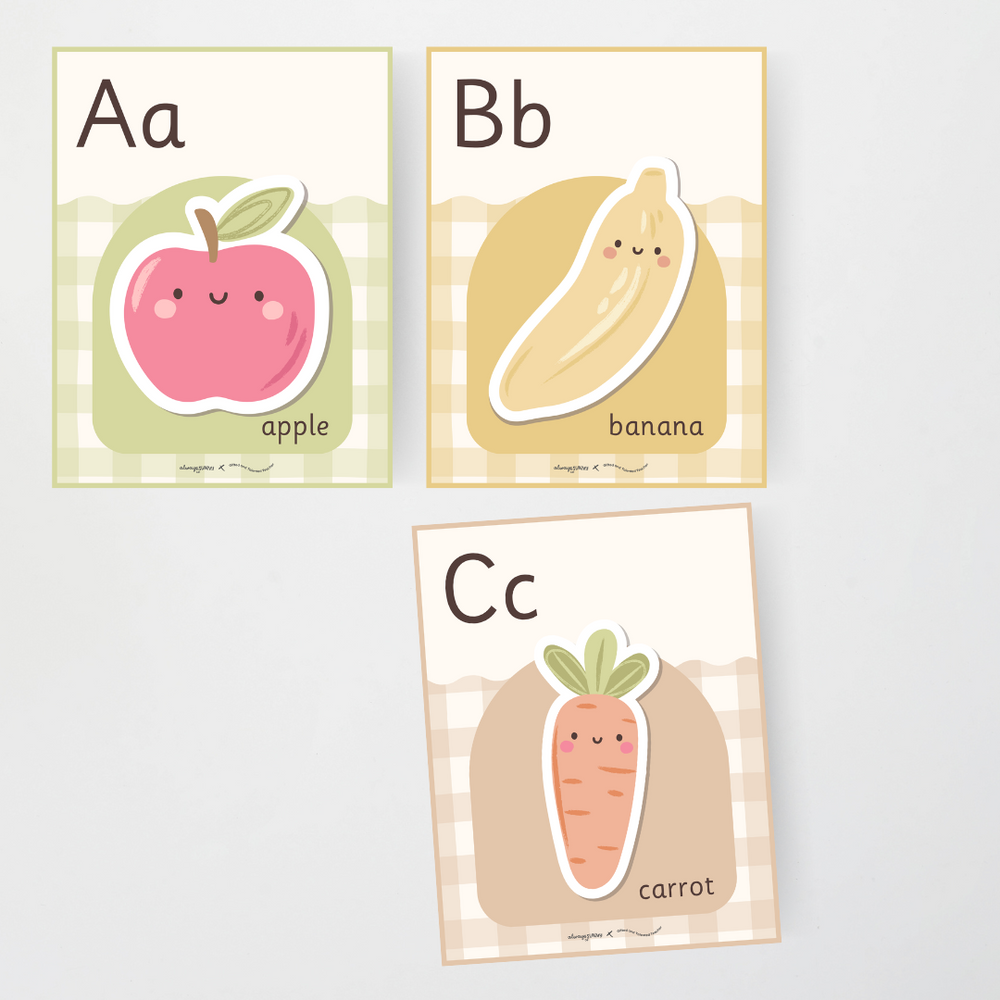 Alphabet Posters - Farmers Market Classroom Decor | Gifted and Talented ...