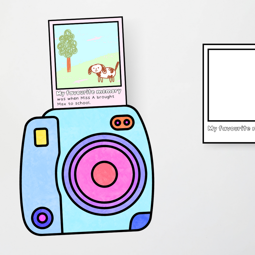 Polaroid Memories: Reflection | End Of Year Teacher Resources