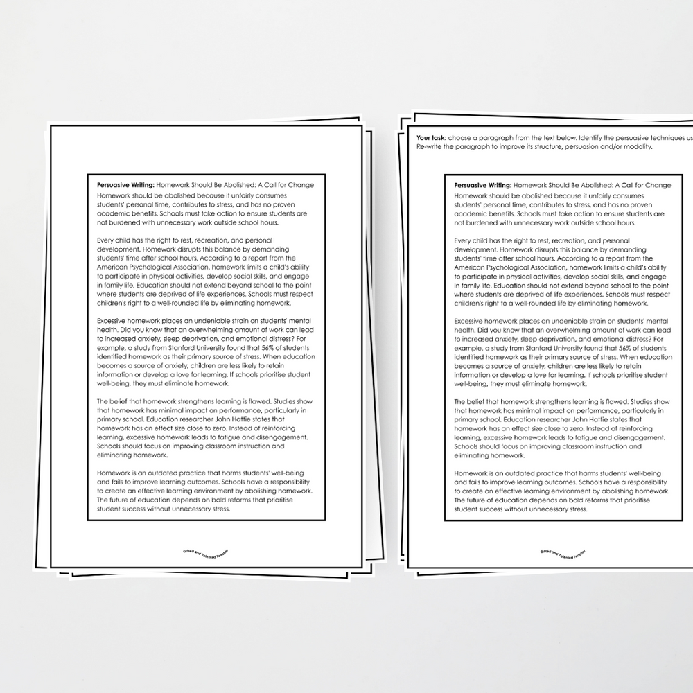 Year 3 and Year 4 - Persuasive Text: Level Up, Bump it Up, WAGOLL Wall ...