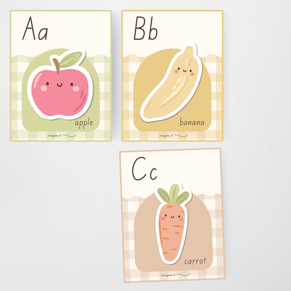 Alphabet Posters - Farmers Market Classroom Decor | Gifted and Talented ...