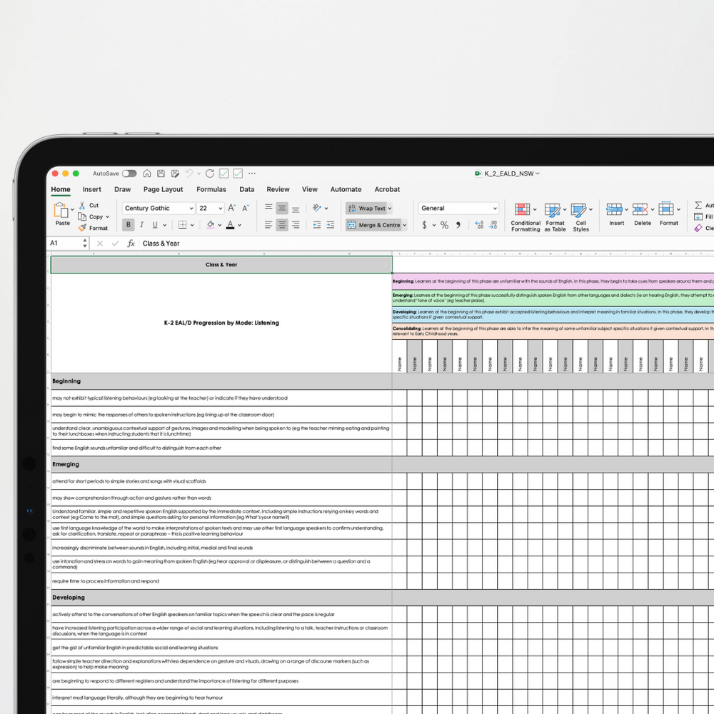 Digital Assessment Book - EAL/D Progressions | Gifted and Talented ...