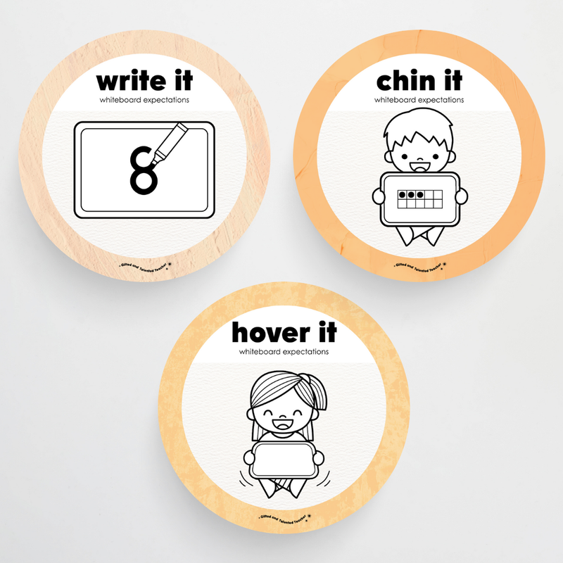 Mini Whiteboard Expectations | Gifted and Talented Teacher - Teacher ...
