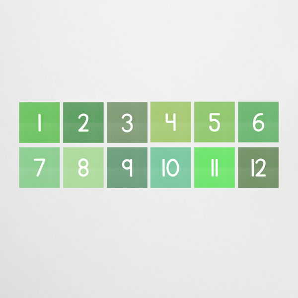 Number Line - Leafy Greens Classroom Decor | Gifted and Talented ...