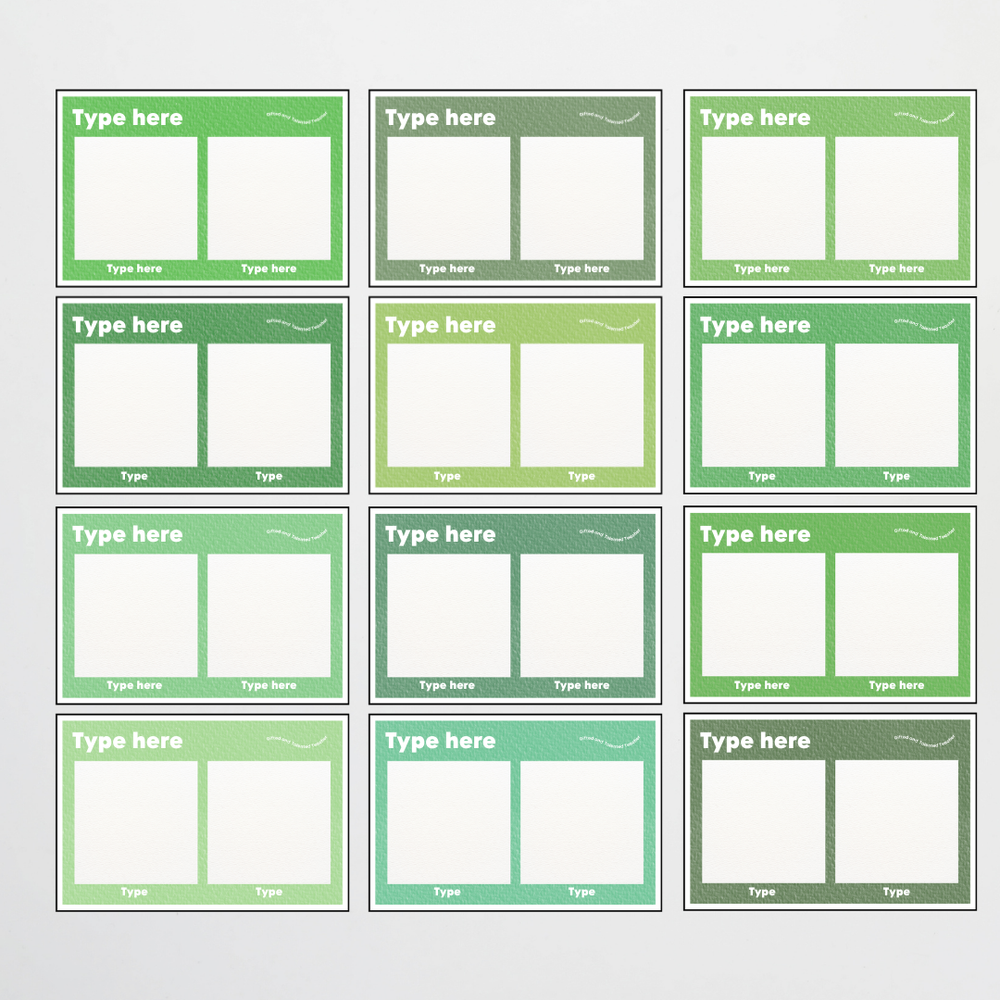 Goal Setting Template: 2 Goals - Leafy Greens Classroom Decor