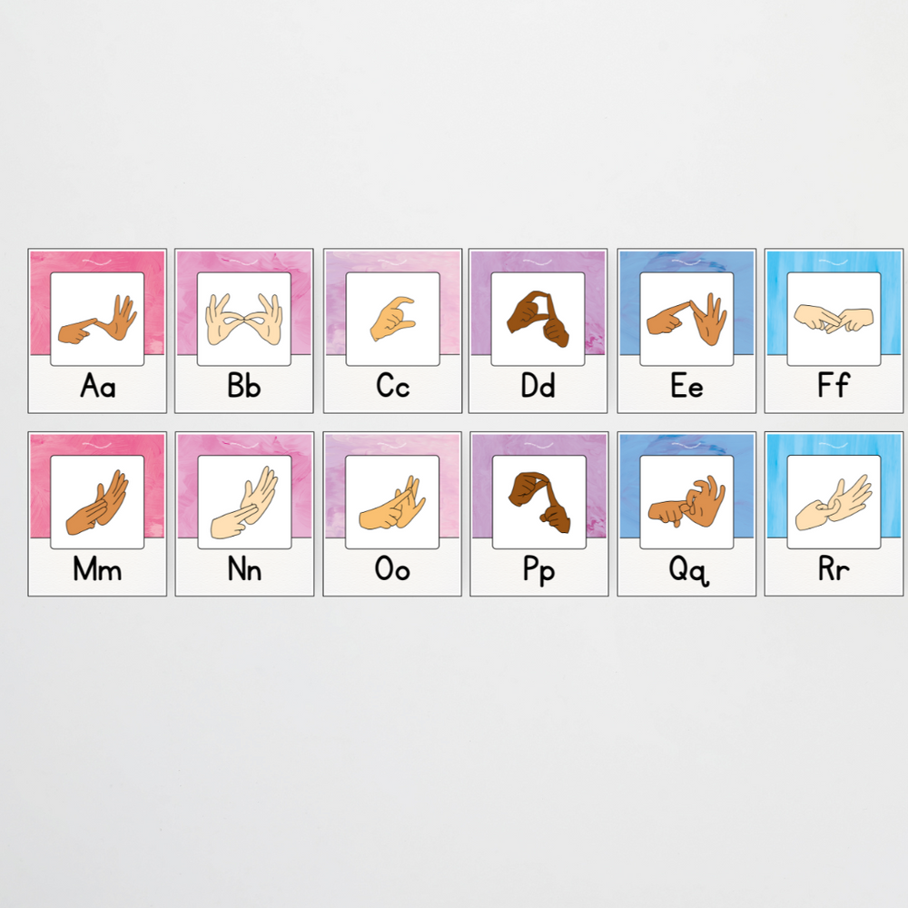 Pete Cromer: Auslan Alphabet Posters - Sea Life Classroom Decor ...