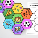 Back to School All About Me: Honeycomb Hexagons | Teacher Resources