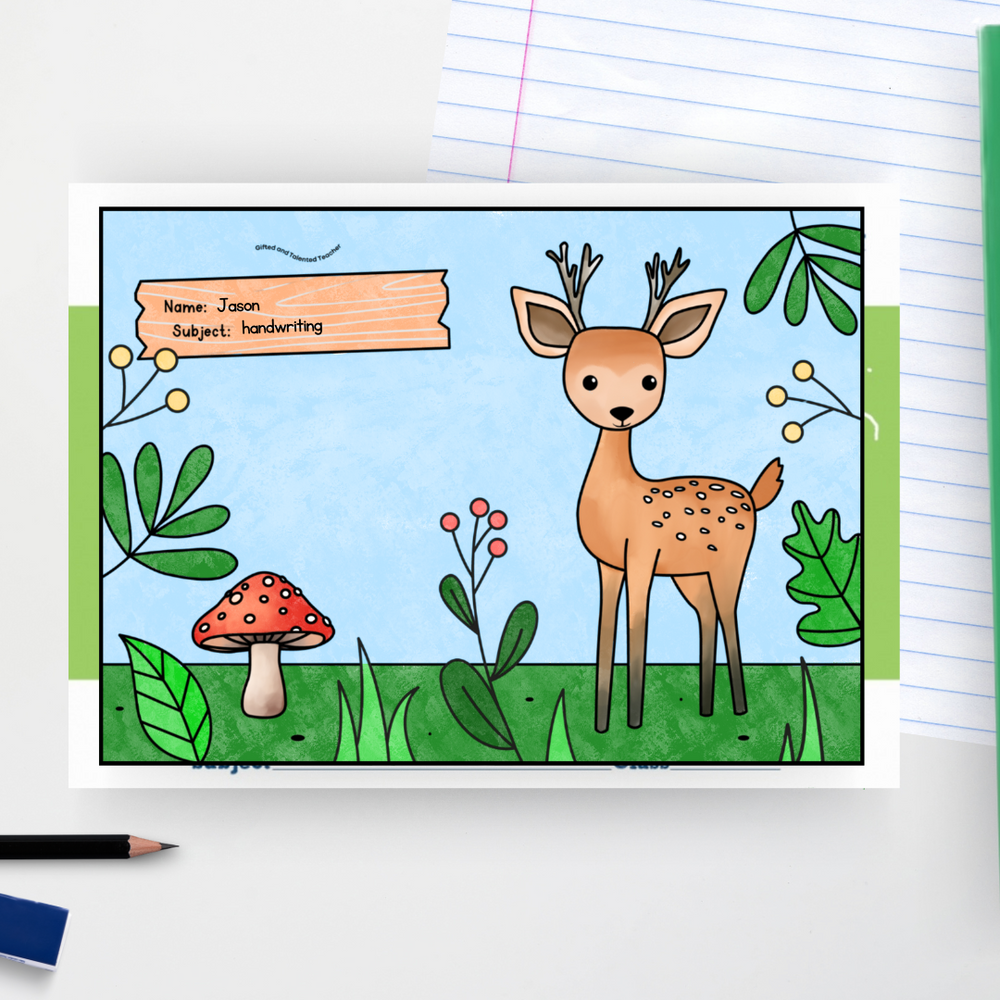 Woodland Classroom Decor Bundle | Gifted and Talented Teacher - Teacher ...