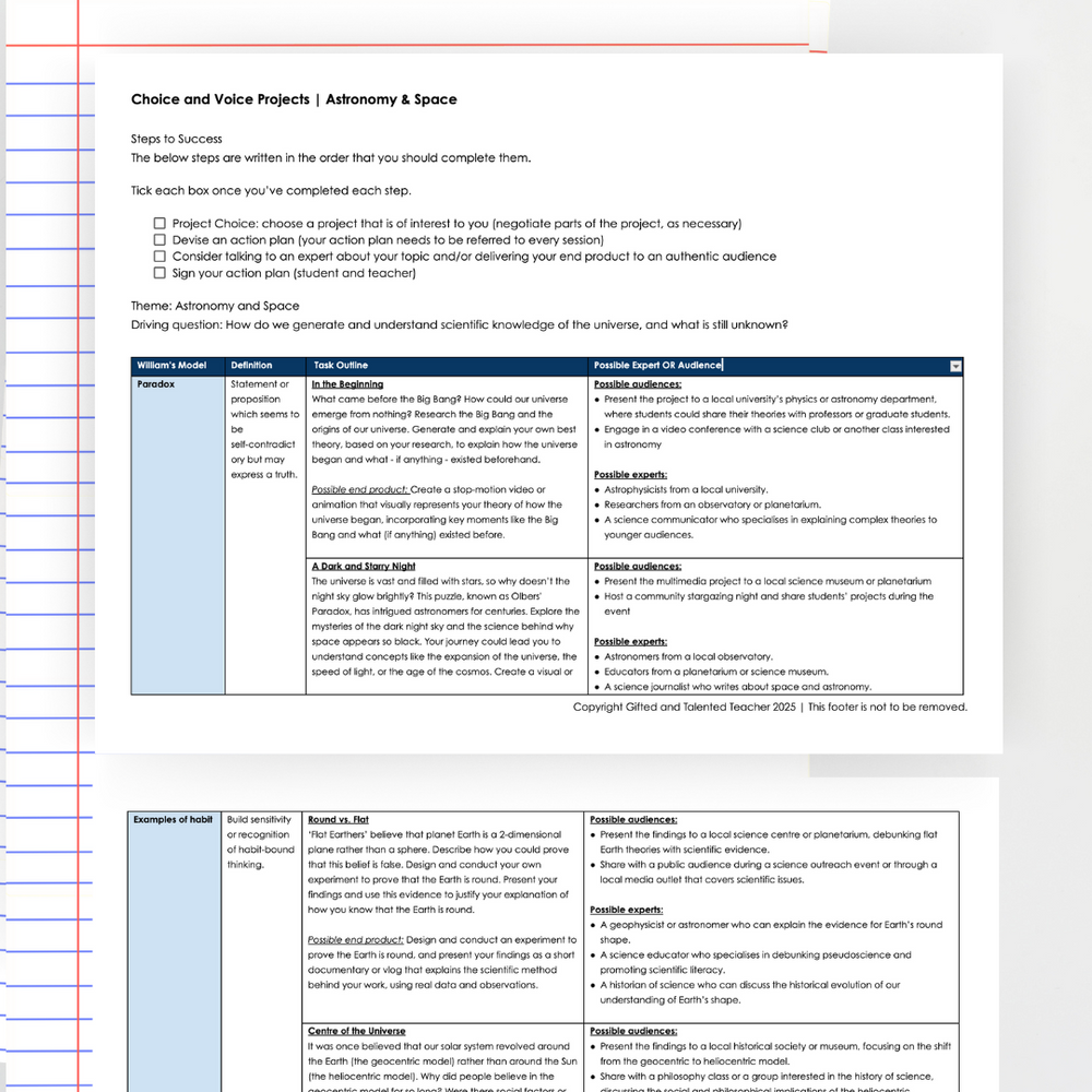 Gifted Education | Gifted and Talented Teacher - Teacher Resources ...