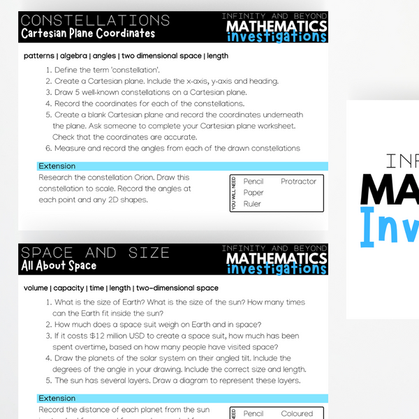 Volume 2: Infinity and Beyond - Mathematics Investigations | Gifted and ...