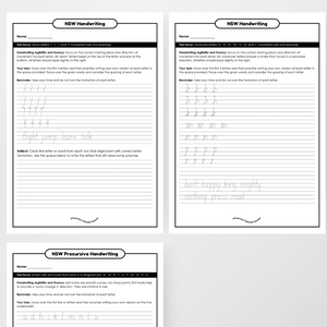 Handwriting and Digital Transcription Teacher Resources