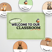 Woodland Classroom Decor Bundle | Gifted and Talented Teacher - Teacher ...