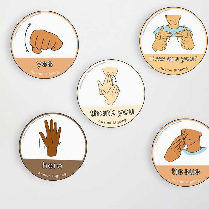 Livi Creations Studio: Auslan Classroom Signing - Auslan Classroom ...