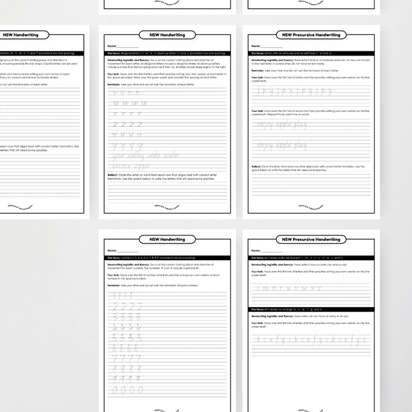 Handwriting and Digital Transcription Teacher Resources