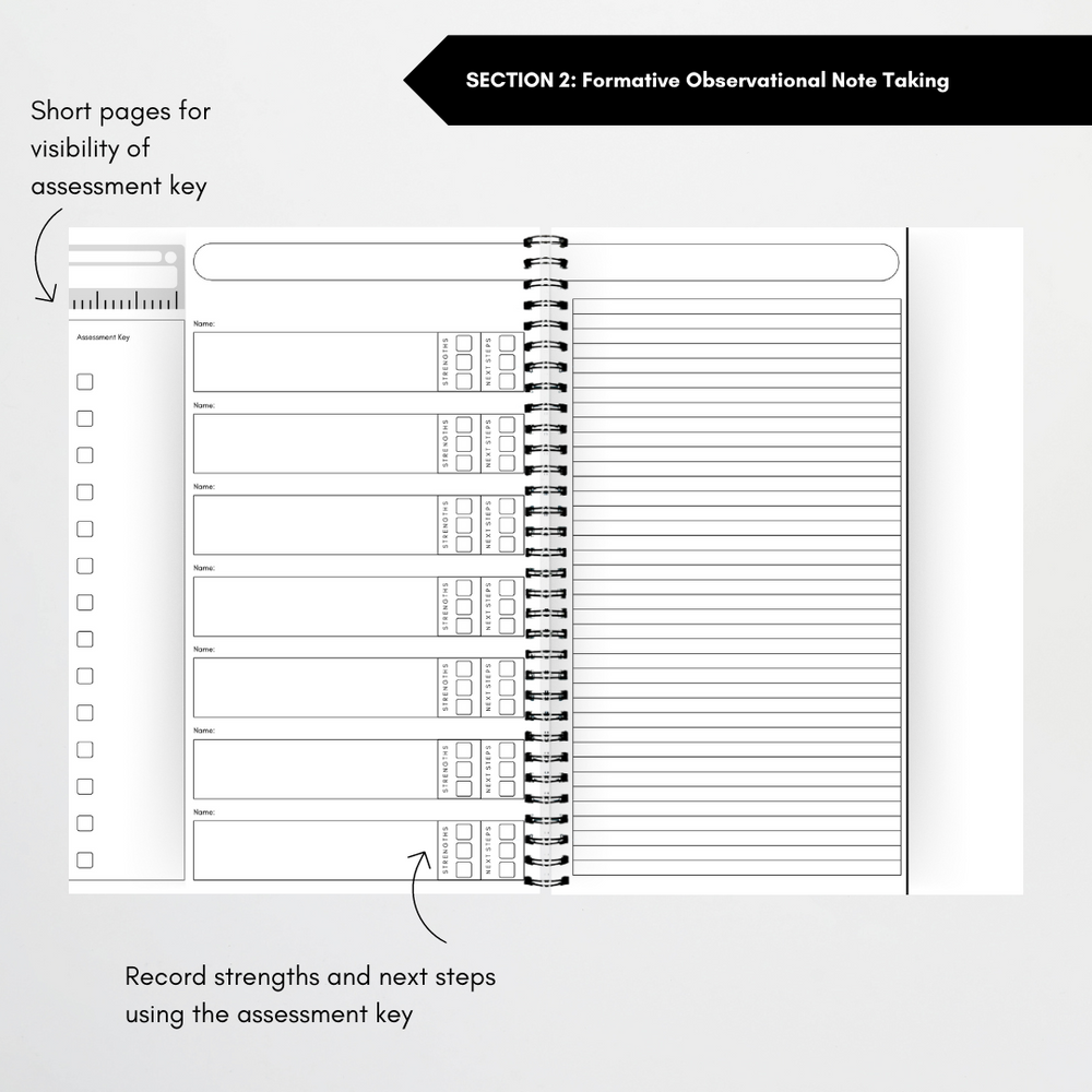 Assessment Book - Blank: Lower Grades | Gifted and Talented Teacher ...