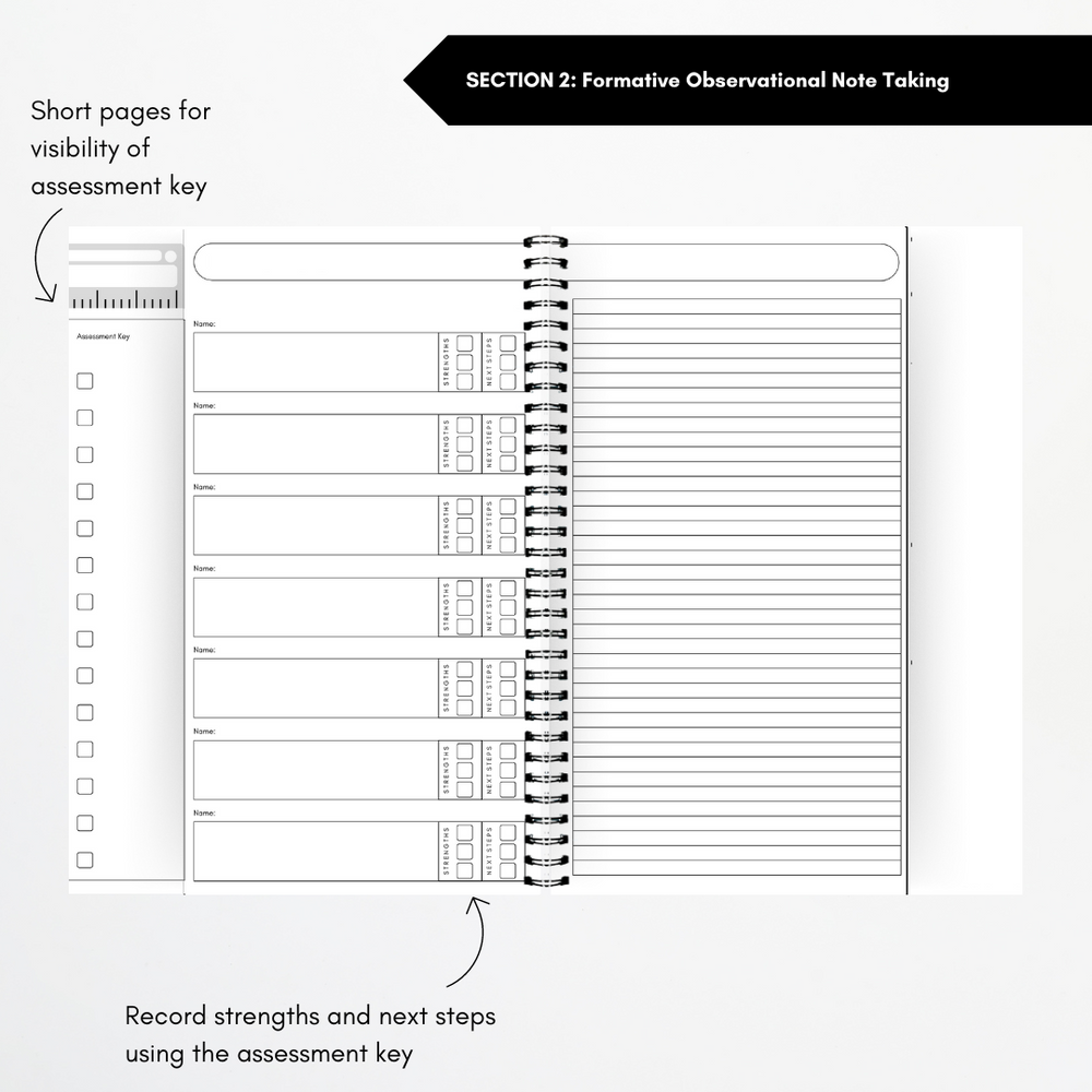 Assessment Book - Blank: Upper Grades | Gifted and Talented Teacher ...
