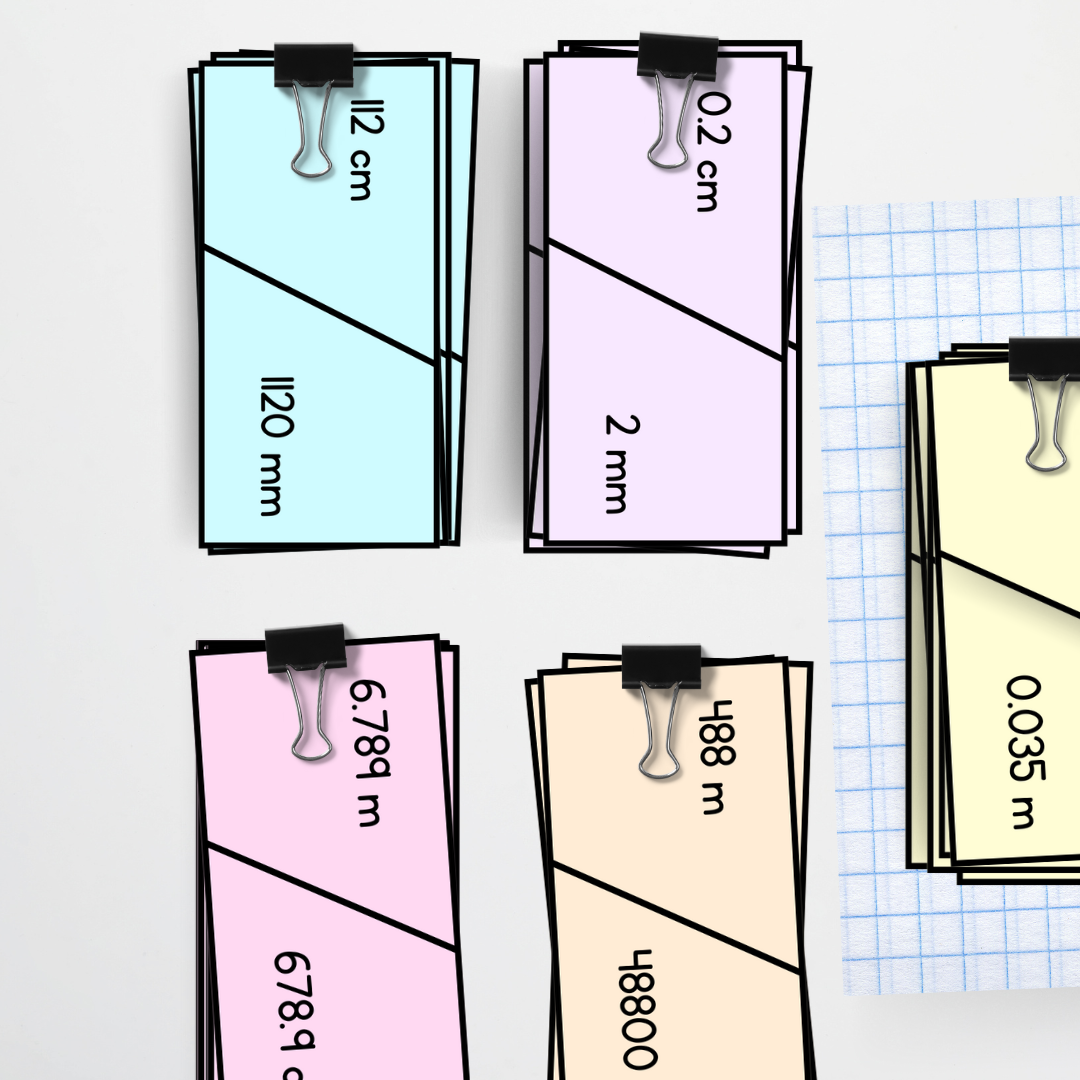 Length Match Cards: Bundle | Gifted and Talented Teacher - Teacher ...