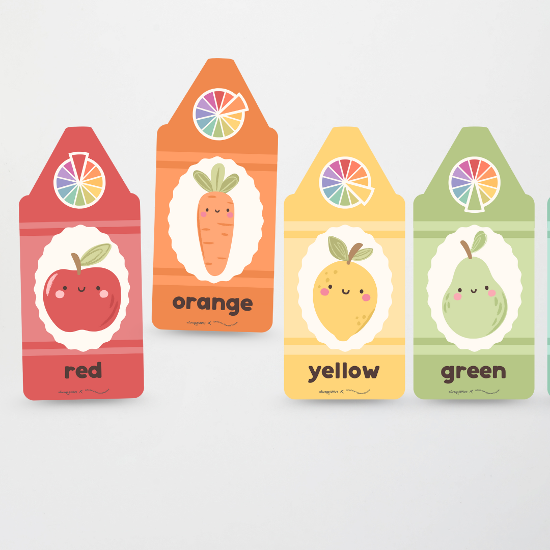 Crayon Colour/Color Posters - Farmers Market Classroom Decor