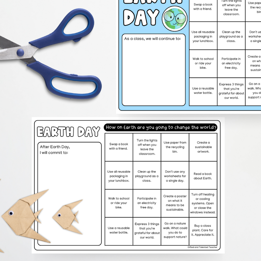 Earth Day: Bingo Board | Gifted and Talented Teacher - Teacher ...