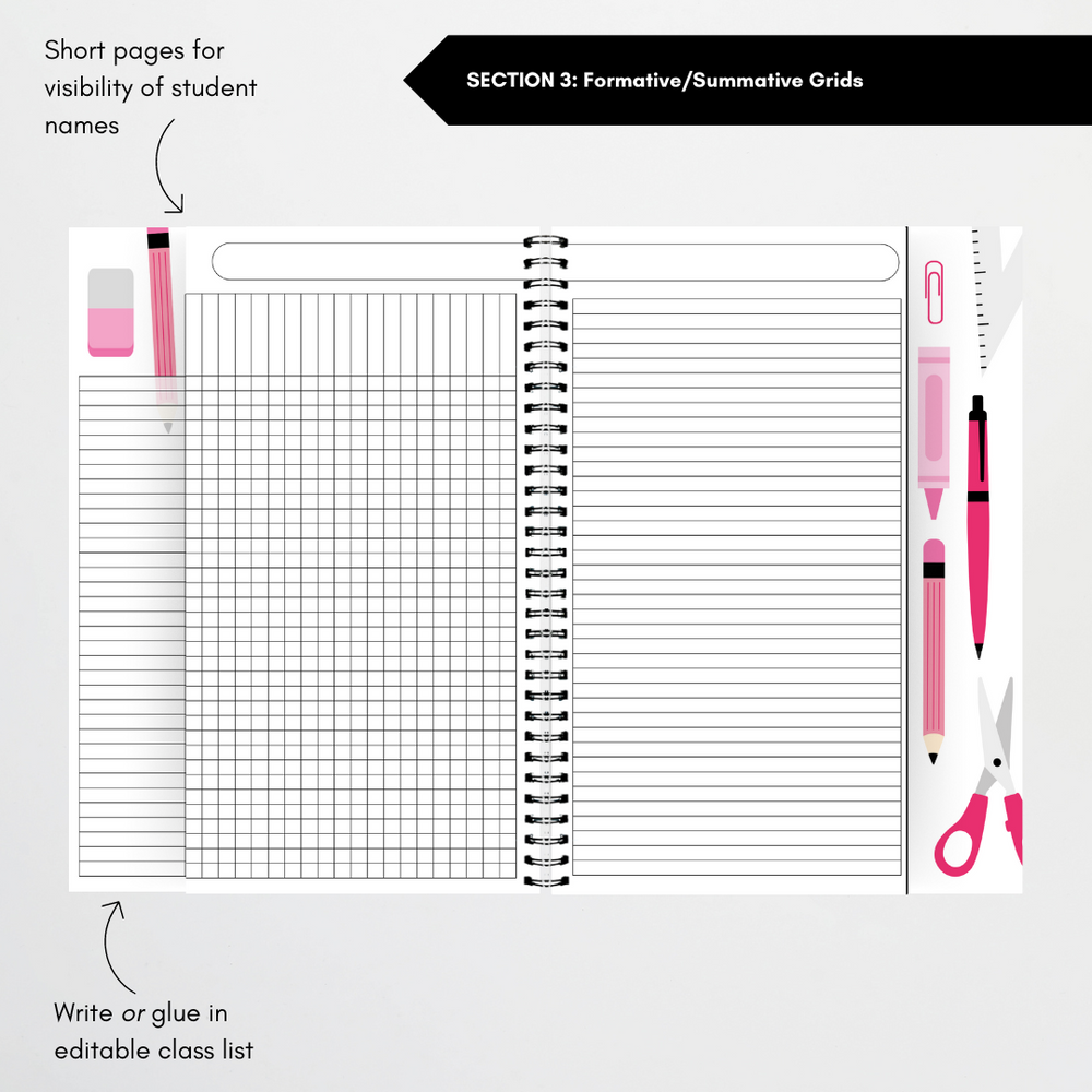 Assessment Book - Blank: Lower Grades | Teaching Resources