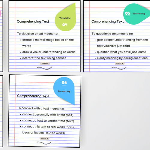 The Super 6 Strategies: Posters | Literacy Teaching Resources