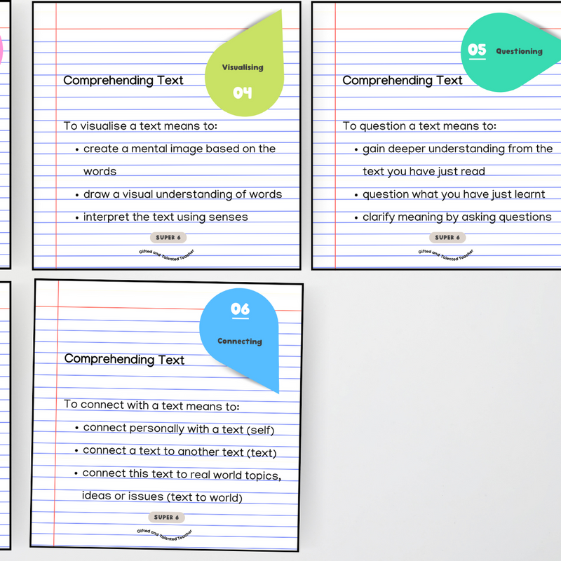 The Super 6 Strategies: Posters | Gifted and Talented Teacher - Teacher ...