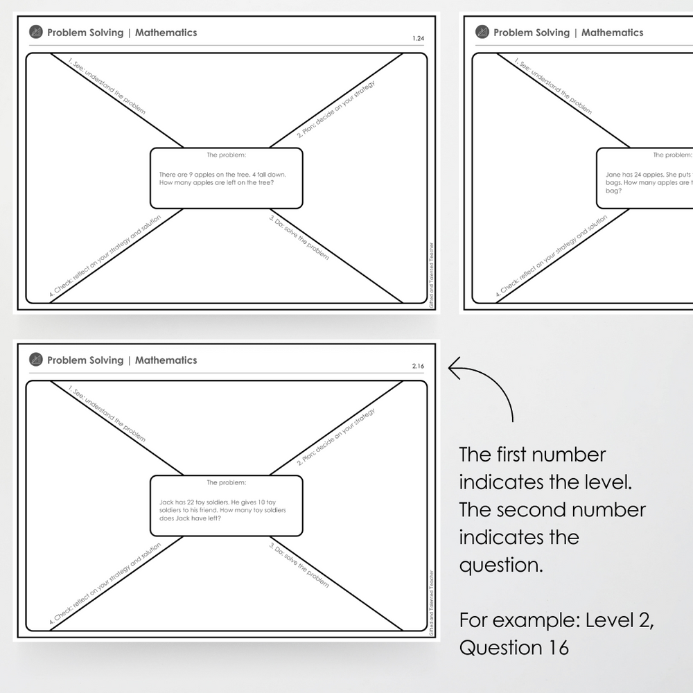 Problem Solving Activity | Working Mathematically | Gifted and Talented ...