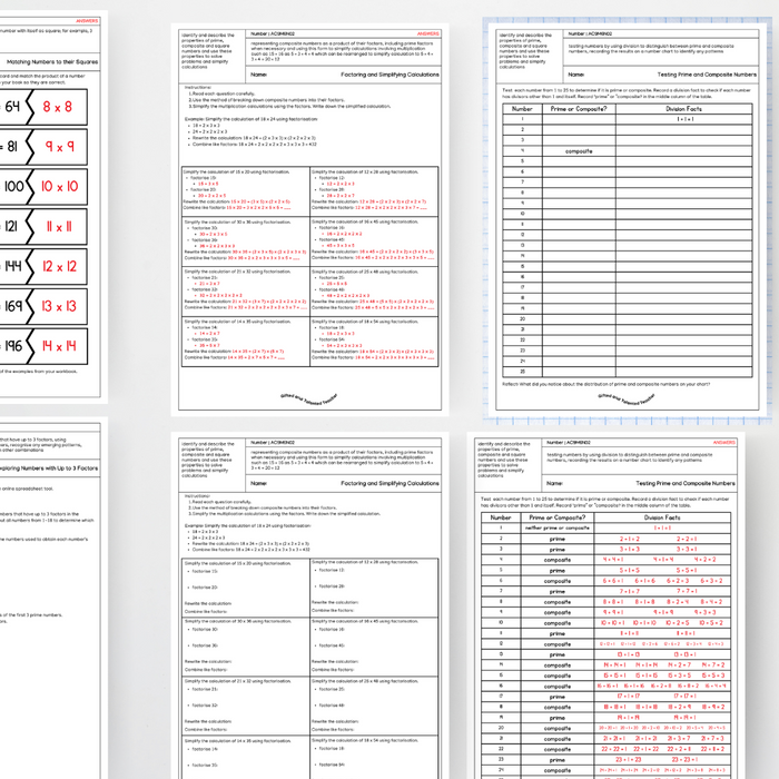 Number - Year 6 Australian Curriculum AC9M6N02 | Gifted and Talented ...