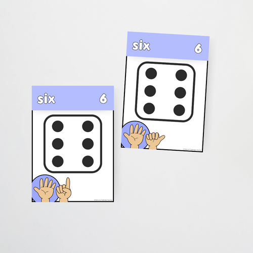 Dice Dots 0-6 | Subitising Dice Posters Teacher Resources & Activities