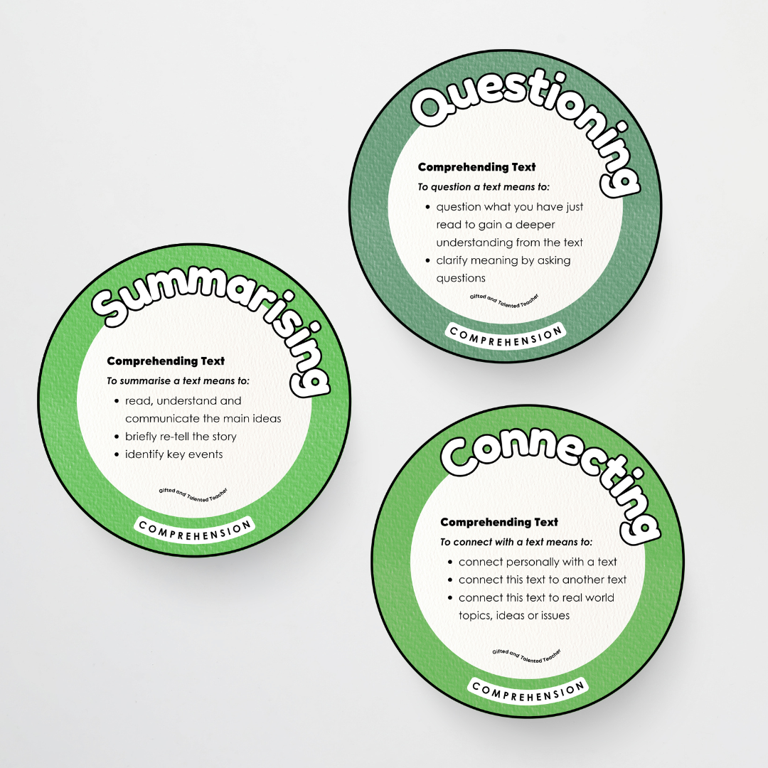 The Super 6 Strategies Posters - Leafy Greens Classroom Decor | Gifted ...