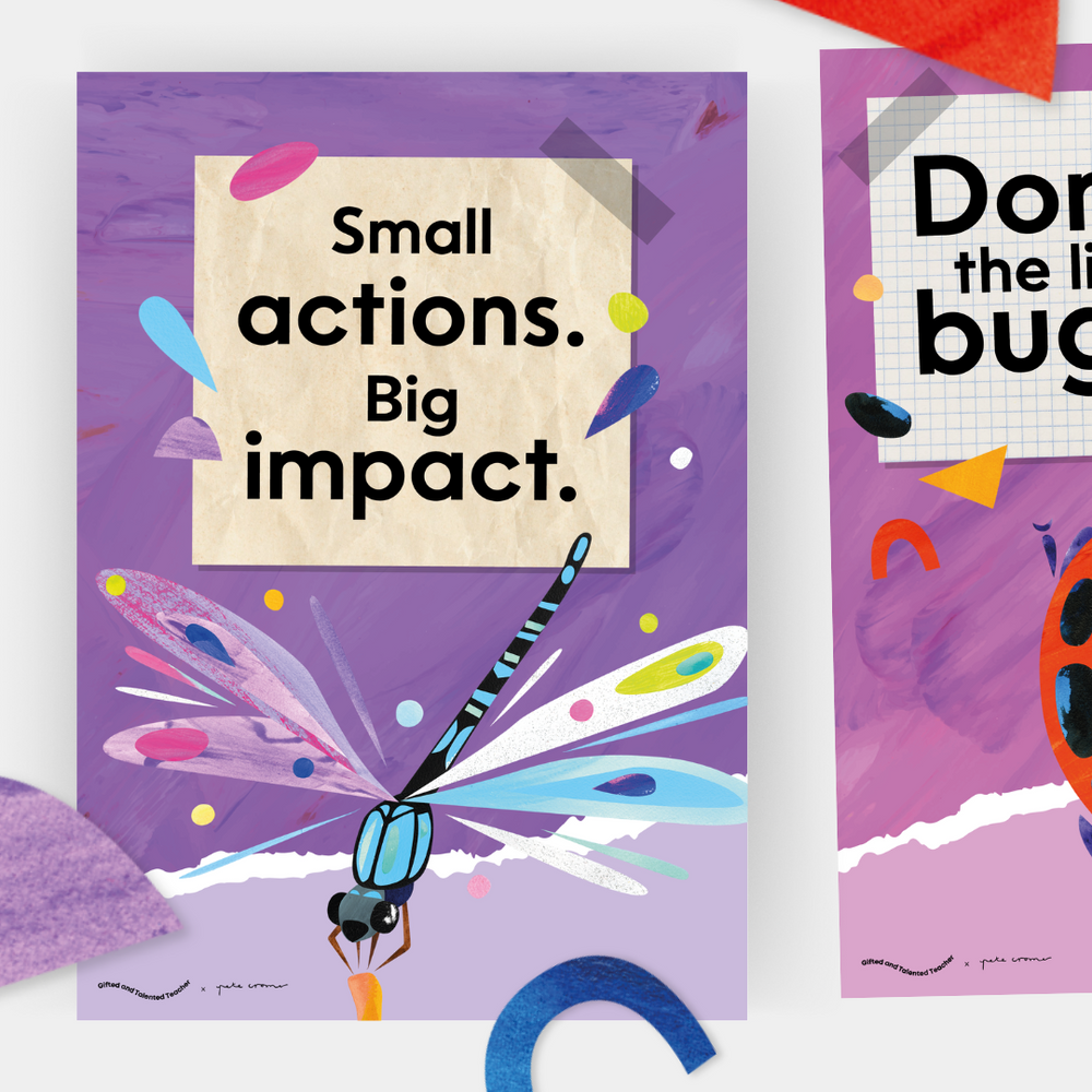 Pete Cromer: Quote Posters - Insect Life Classroom Decor | Gifted and ...