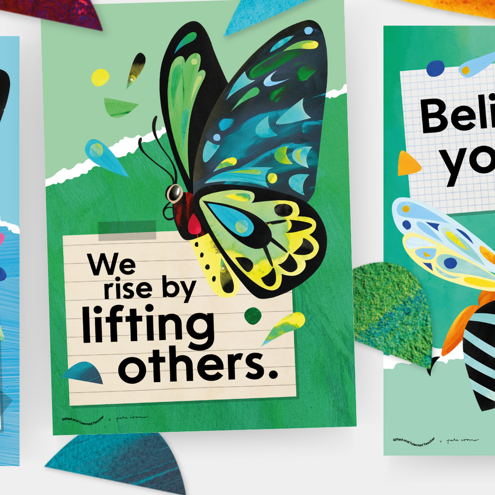 Pete Cromer: Quote Posters - Insect Life Classroom Decor | Gifted and ...