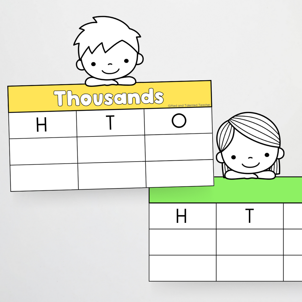 Place Value Houses | Posters - Printable Teaching Resources