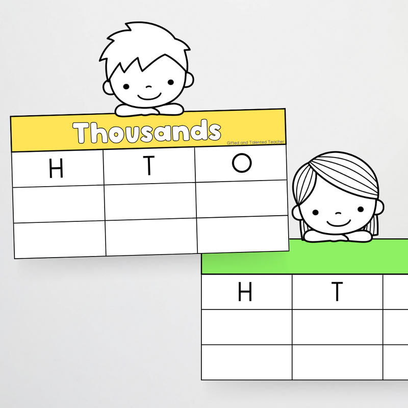 Place Value Houses | Posters | Gifted and Talented Teacher - Teacher ...