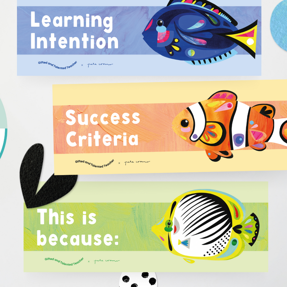 x Pete Cromer - Sea Life Classroom Decor Bundle