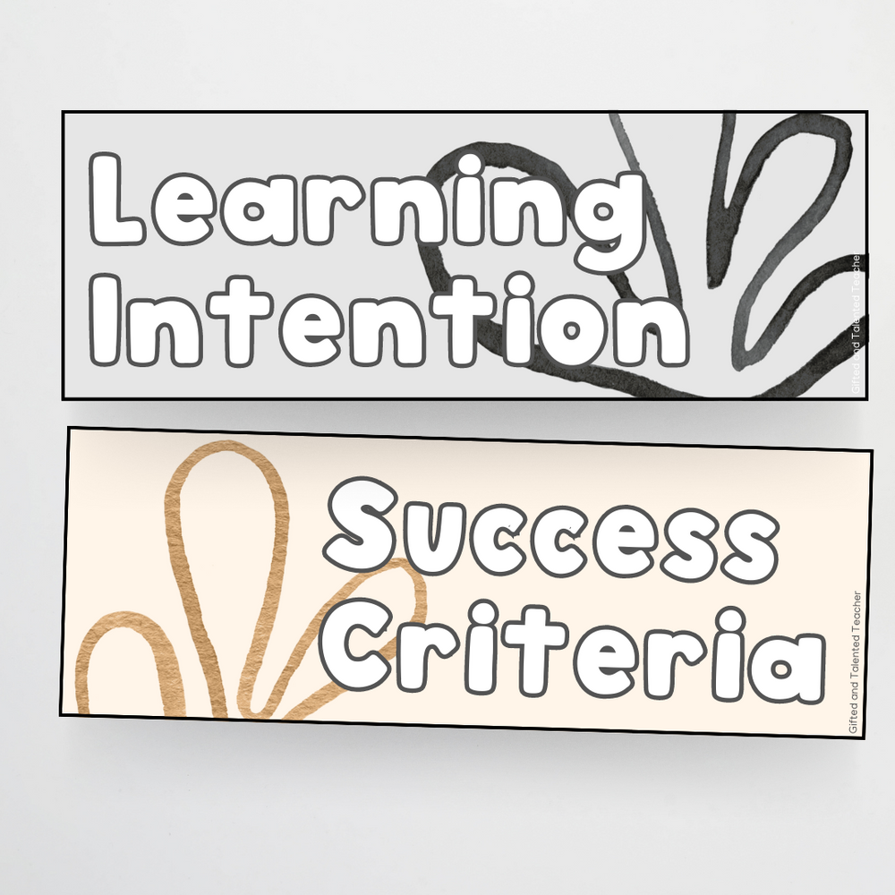 Matisse: Visible Learning - Neutral Classroom Decor | Gifted and ...