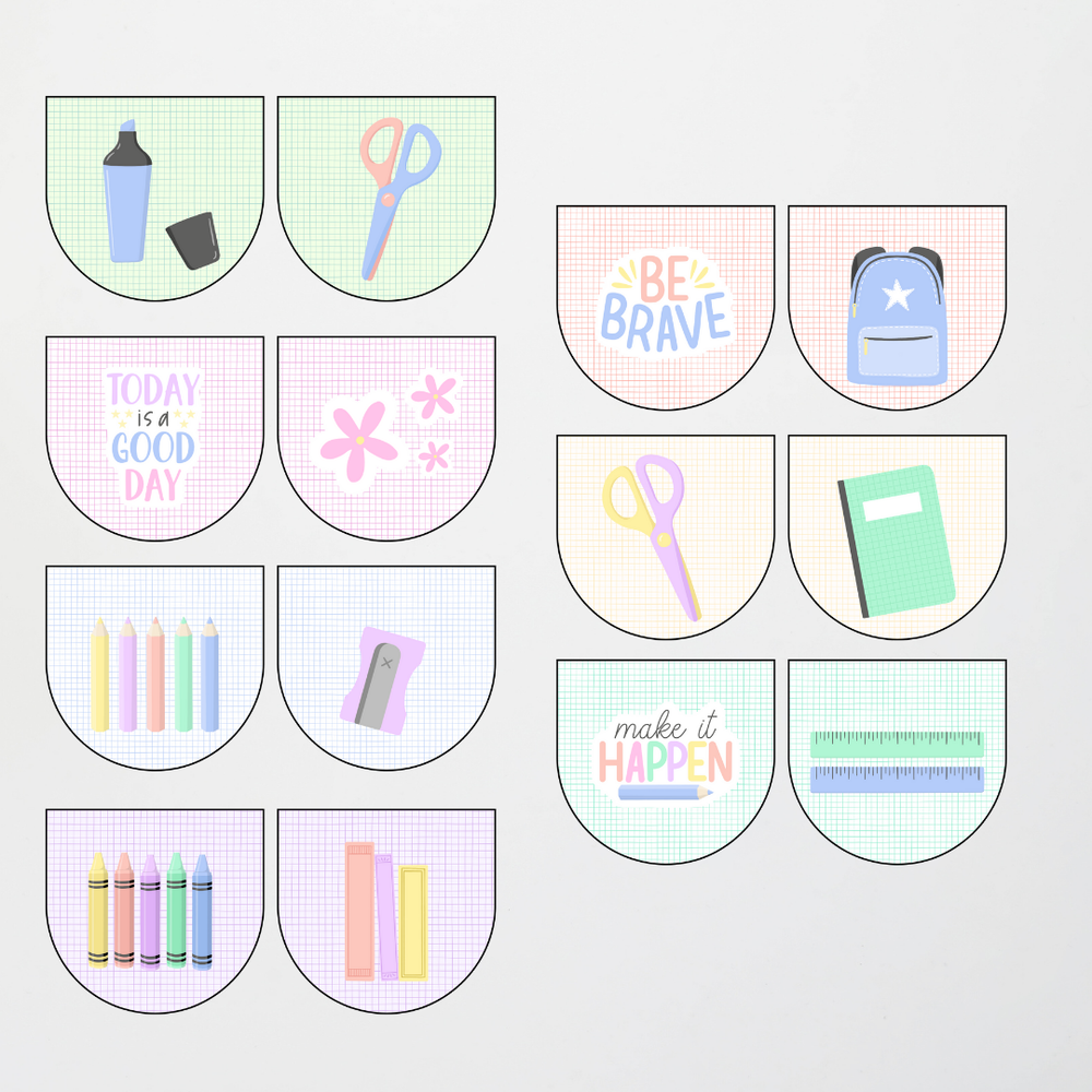 Alphabet Flags - School Doodles Classroom Decor | Gifted and Talented ...