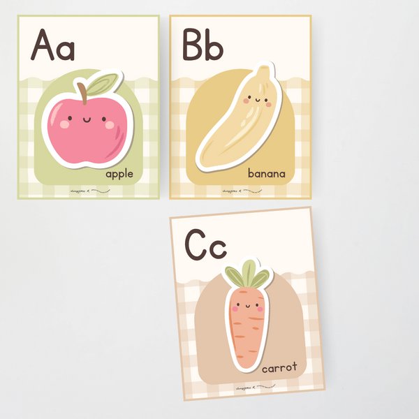 Alphabet Posters - Farmers Market Classroom Decor | Gifted and Talented ...